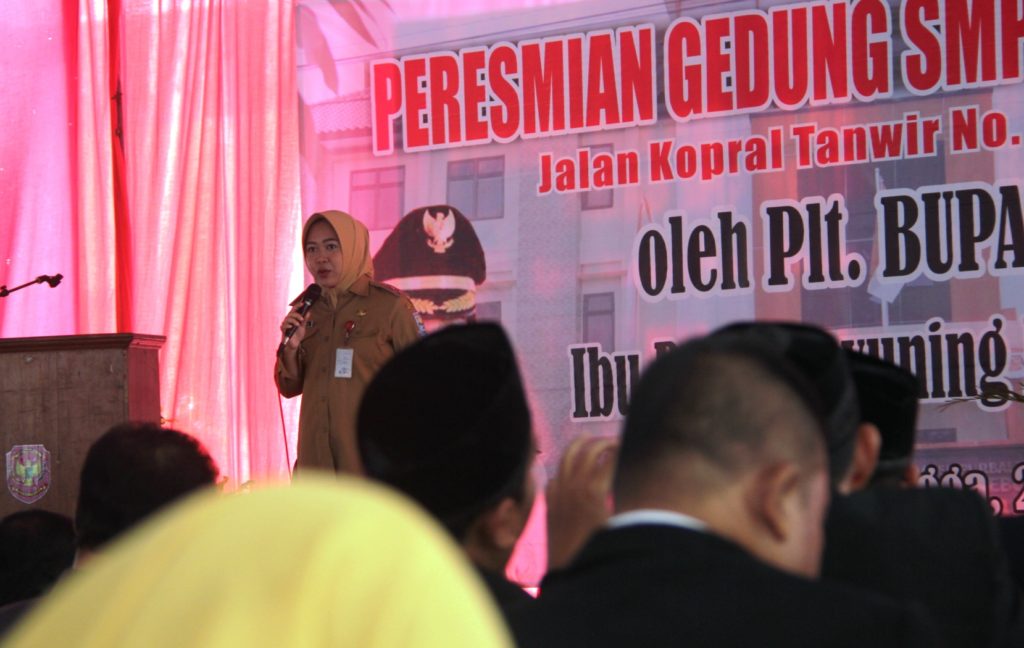 SMP Negeri 3 Purbalingga Diresmikan - Pemerintah Kabupaten Purbalingga