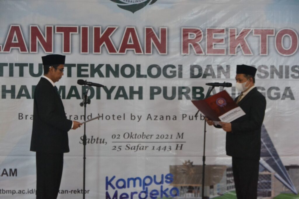 Rektor ITBMP Masa Jabatan 2021 – 2025 Dilantik - Pemerintah Kabupaten ...